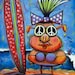Bubbles the Fish, by Artist John Donato - Etsy