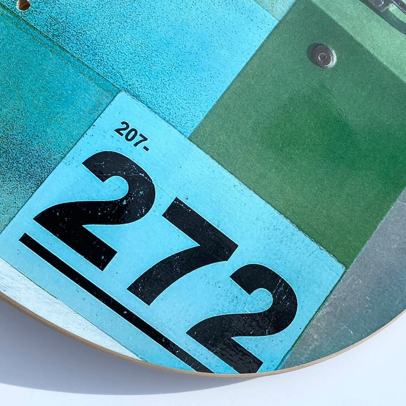 Skateboard, "surf Collage 272", Original Surf Collage Reproduction ...