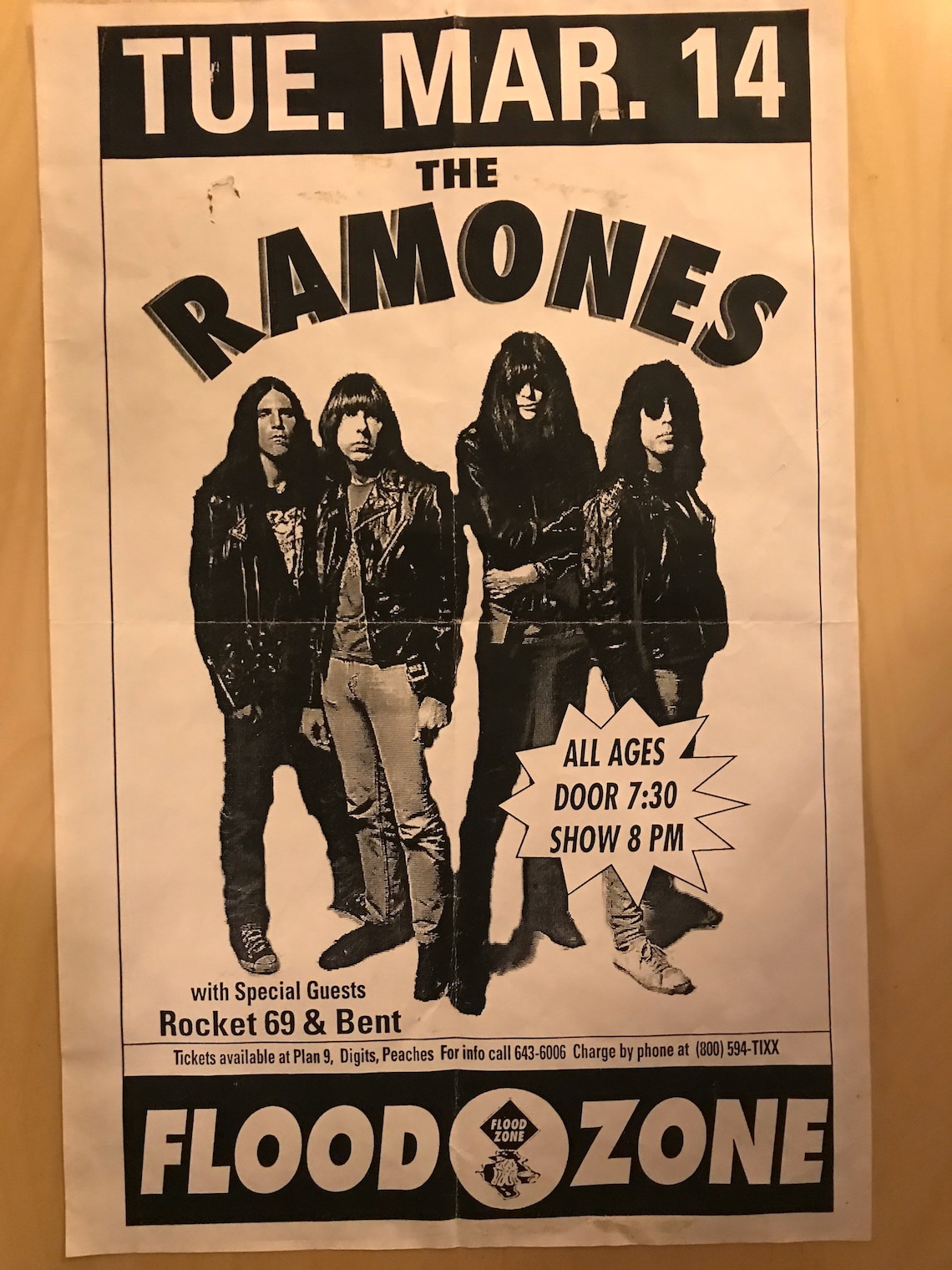 Ramones Flyers - Etsy