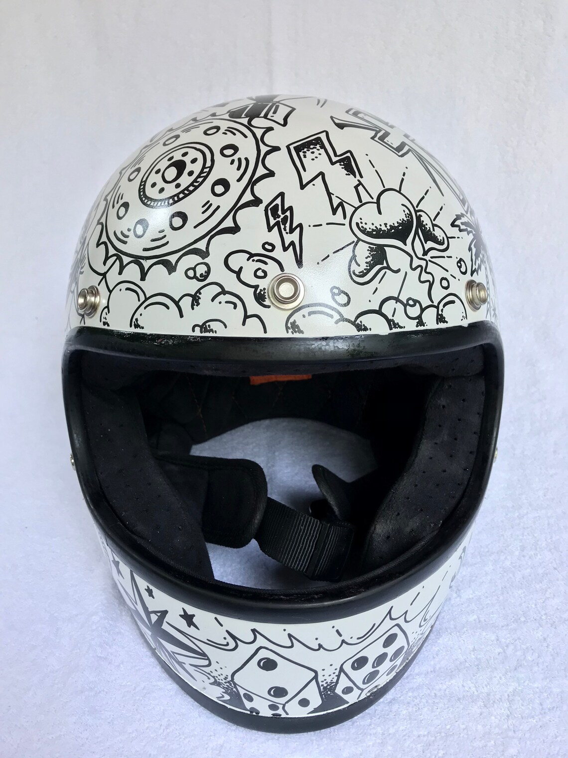 Custom Painted Motorcycle Helmet Designs (does NOT Include Helmet) - Etsy