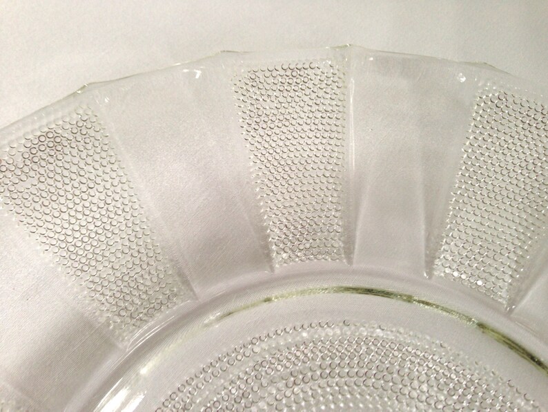 Jeannette Glass Co. Dew Drop Serving Plate - Etsy