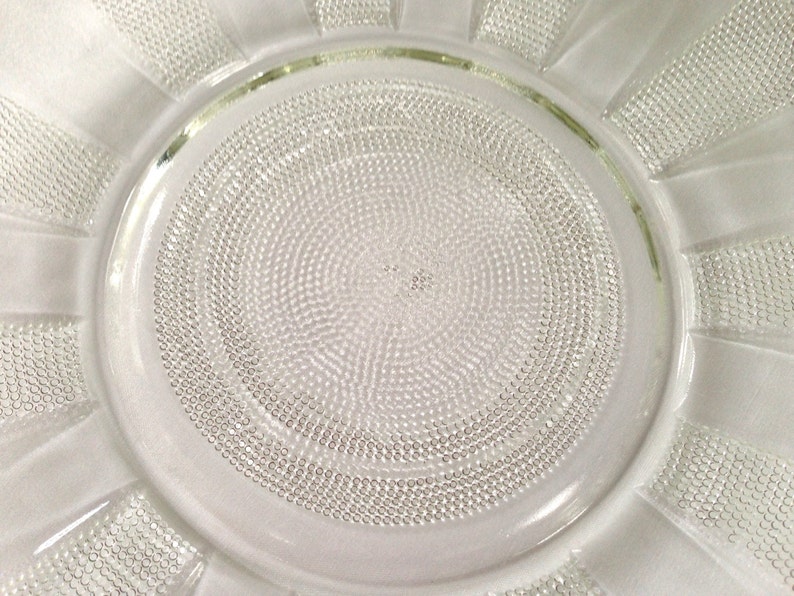 Jeannette Glass Co. Dew Drop Serving Plate - Etsy