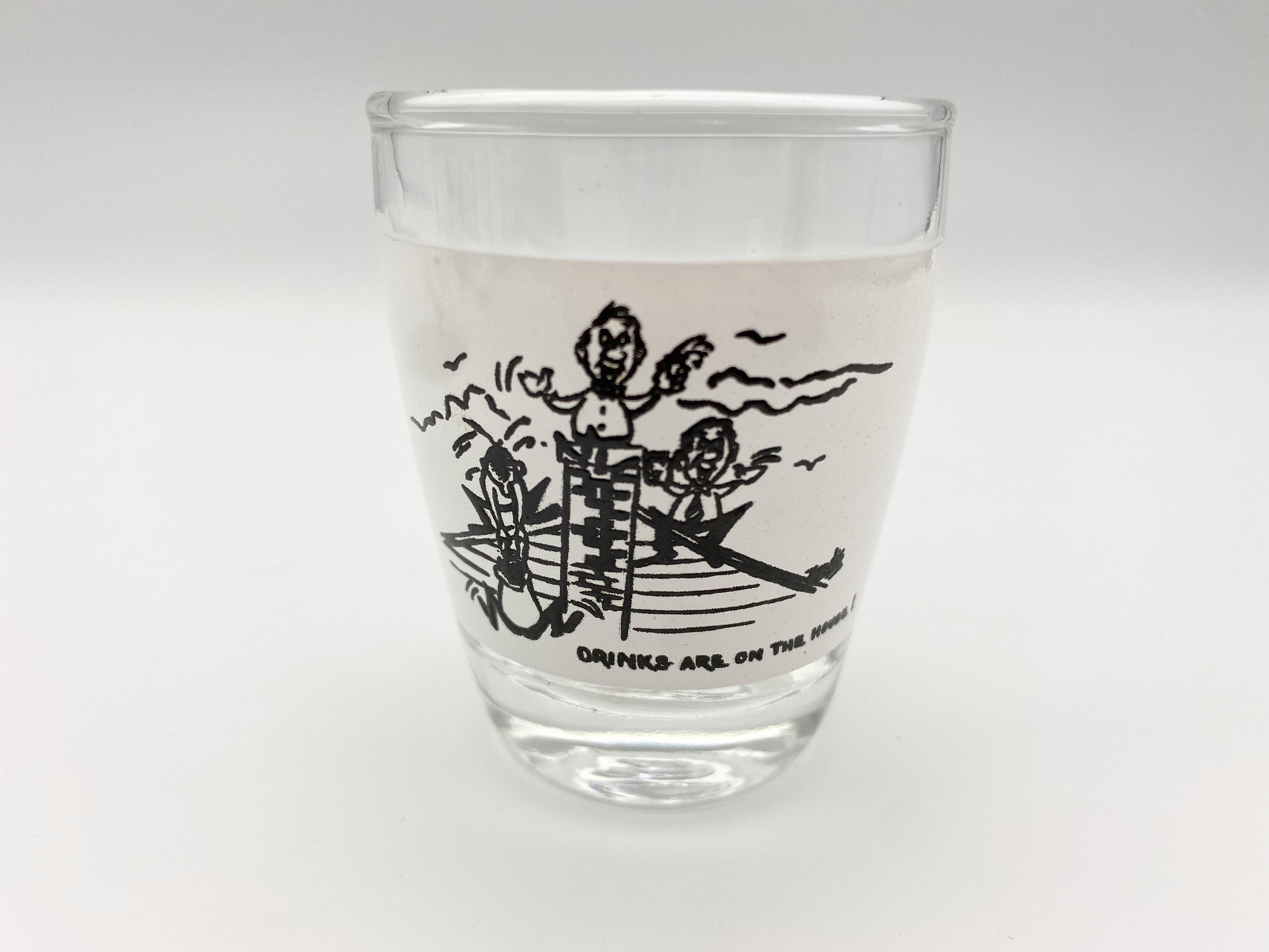 Anchor Hocking Vintage Comedy/cartoon Shot Glasses in the Original Box ...