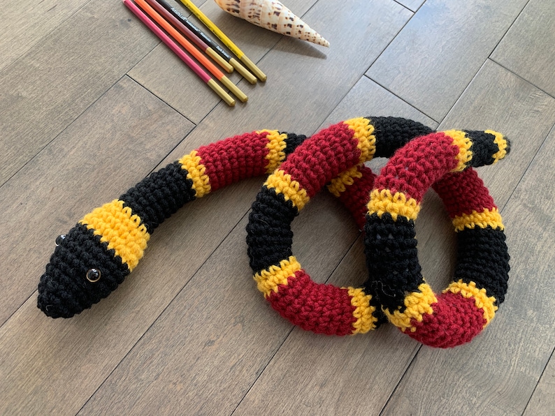 Crochet Snakes PDF Crochet Ebook with 9 Snake Patterns | Etsy