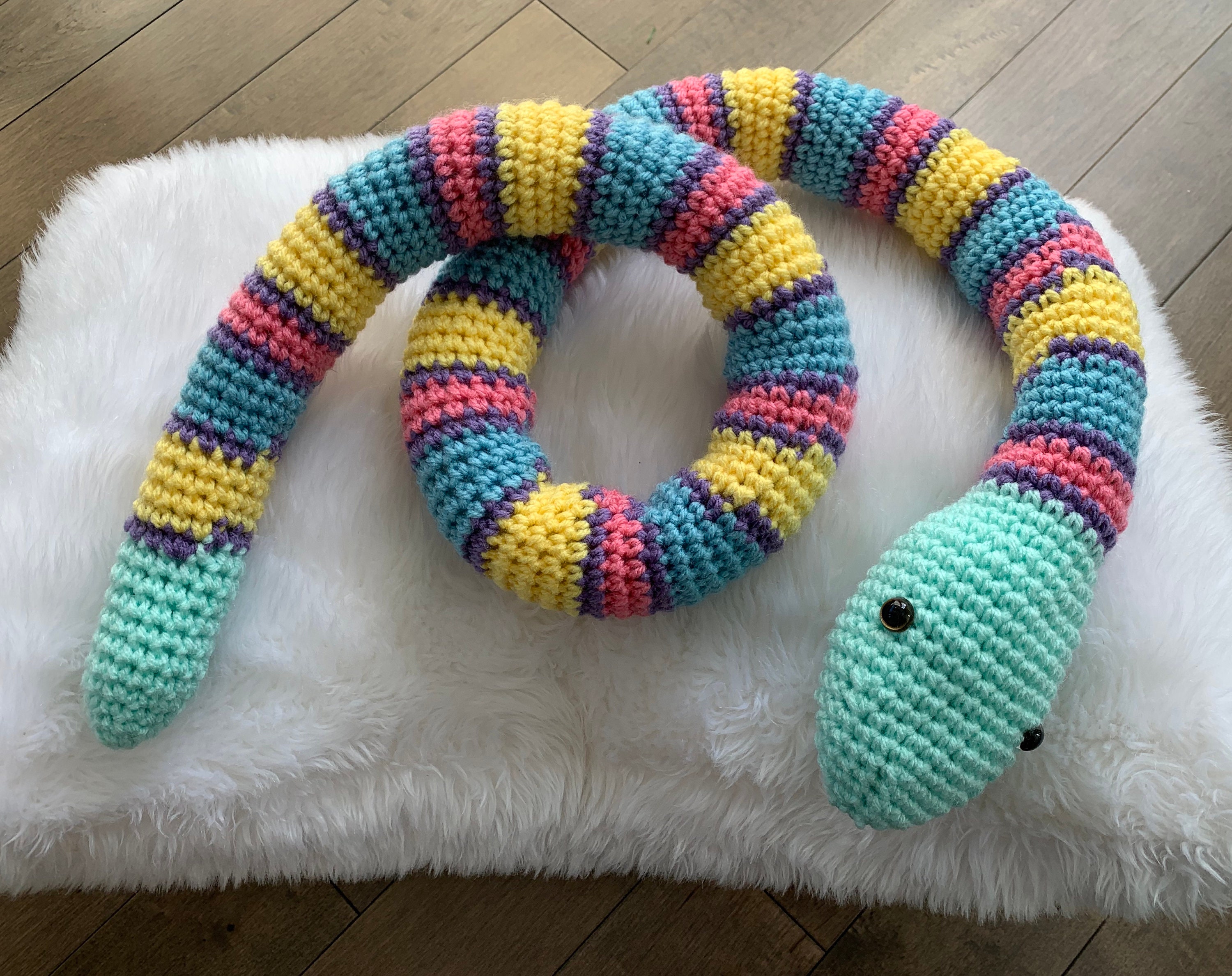 Crochet Snakes PDF Crochet Ebook With 9 Snake Patterns - Etsy UK