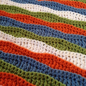 Crazy Waves Blanket - PDF Crochet Pattern - Etsy