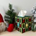 Plastic Canvas Tissue Box Pattern - Stockings and Trees - Etsy