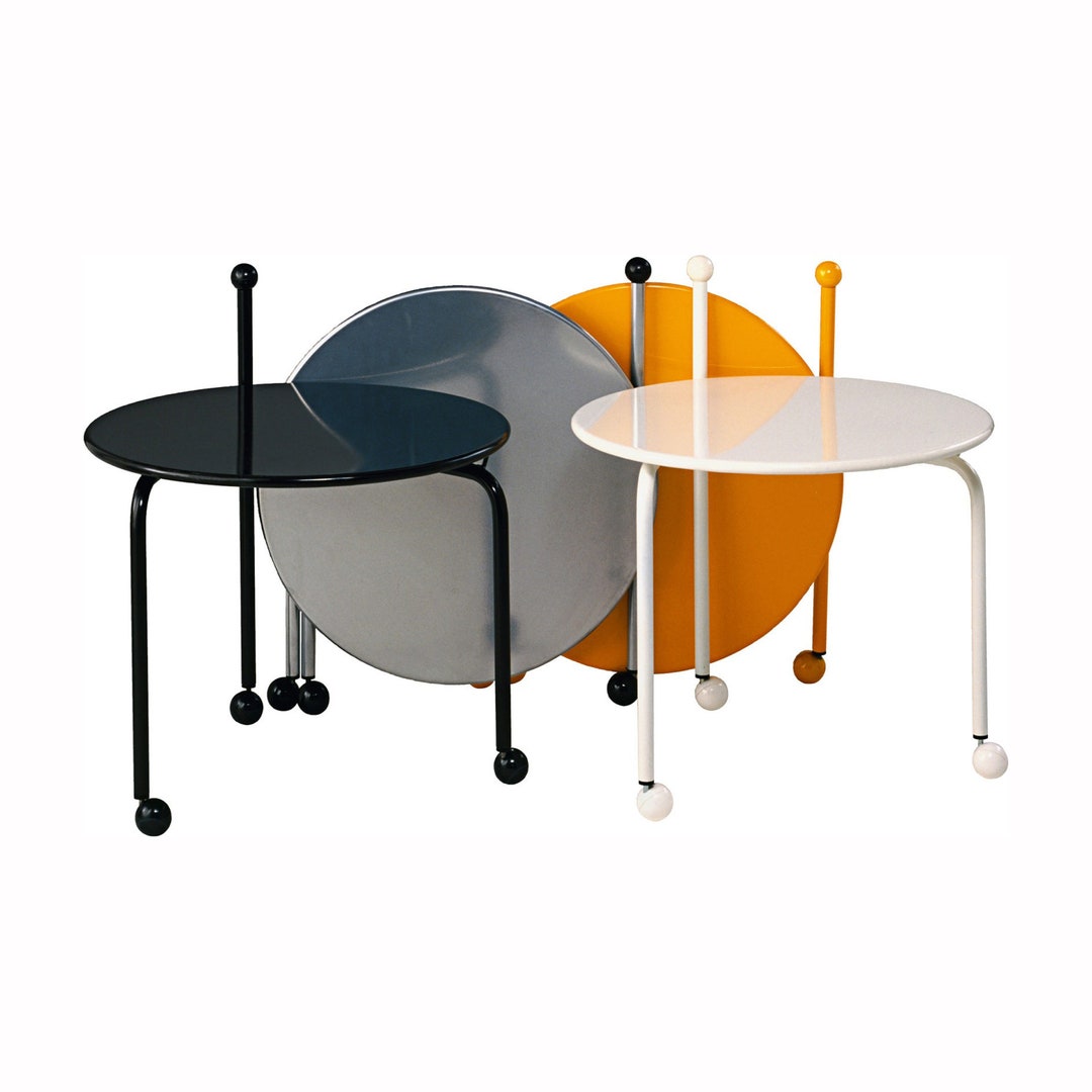 Vintage Ikea BOGEN White Metal Folding Side Table by Tord Bjorklund ...