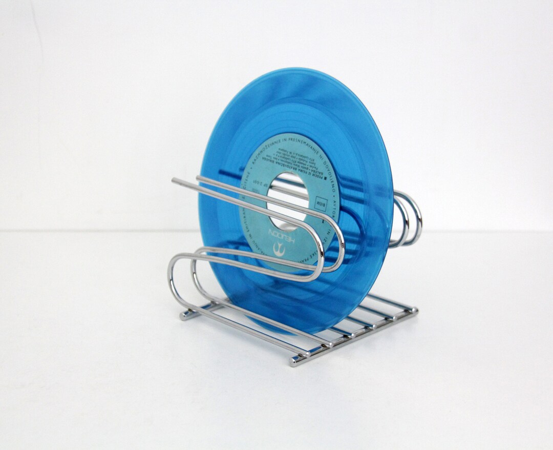 Vintage Vinyl Record Holder // Wire 7 Record Rack - Etsy
