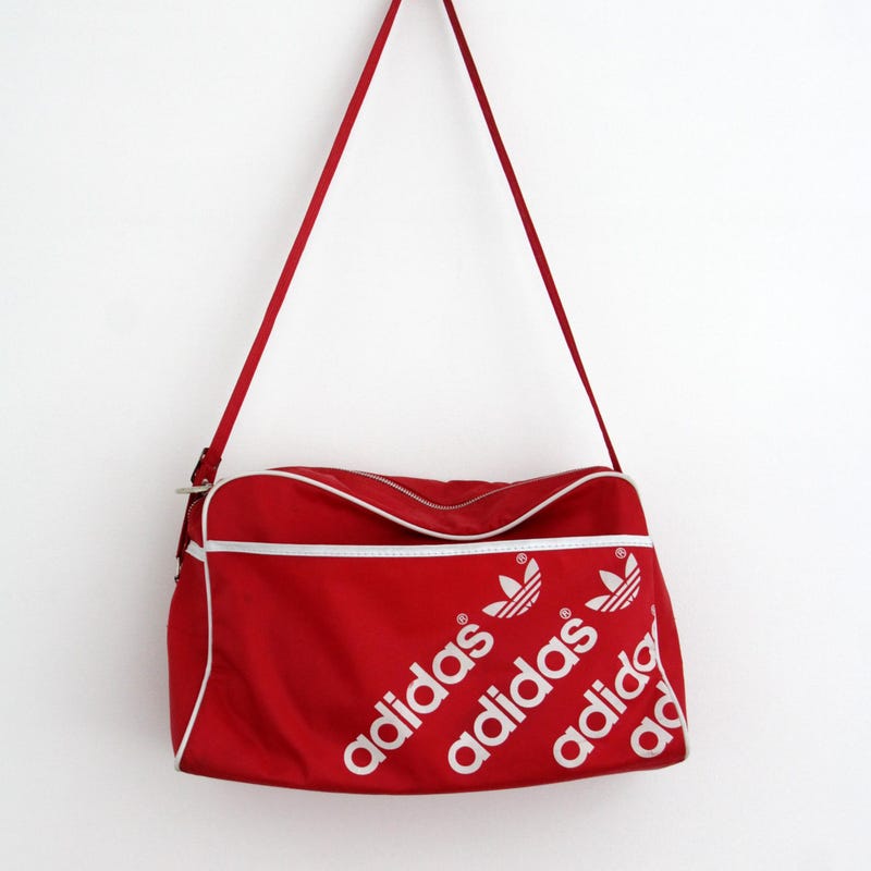 Adidas Duffle Bag Vintage - Etsy
