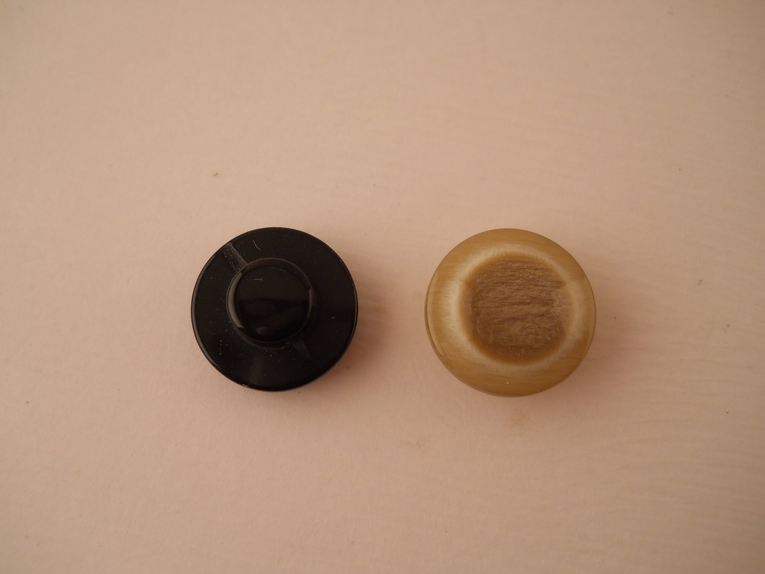 Button Sets: "eye" Look Buttons, 1/2 Inch Size, Tan or Black, Set of 9 ...