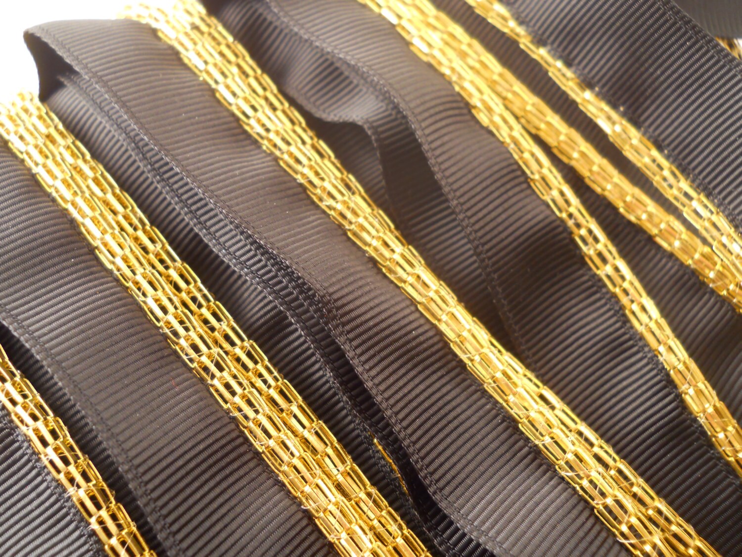 TRIM: Gold Metallic Insertion Piping. Unusual Bold Piping. Uniforms ...
