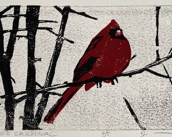 Original Woodblock Print - Etsy