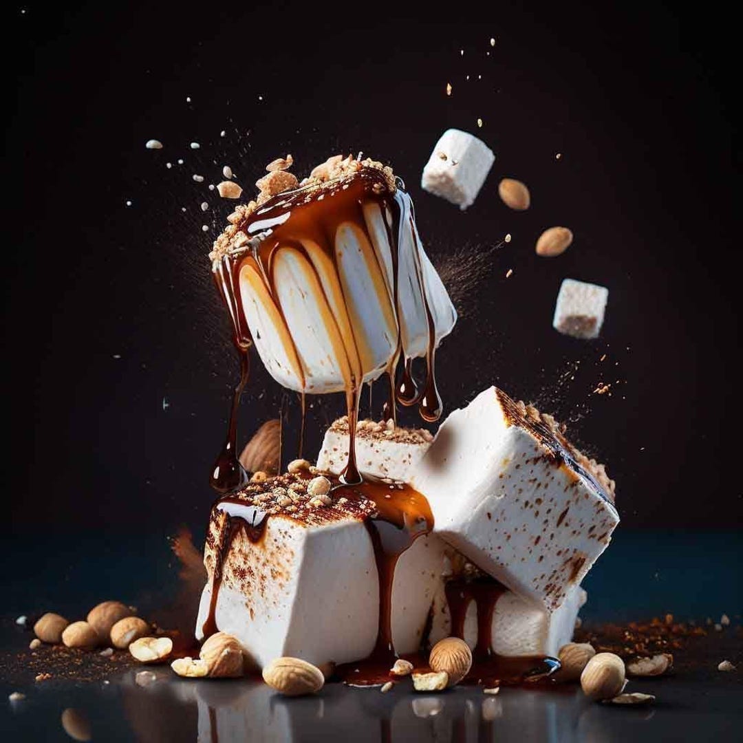 Fluffy Nuttiness - Now Nuttier Than EVER - Nutty Marshmallow Bliss ...