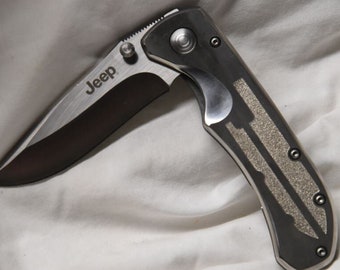 Jeep Folding Pocket Knife - Etsy