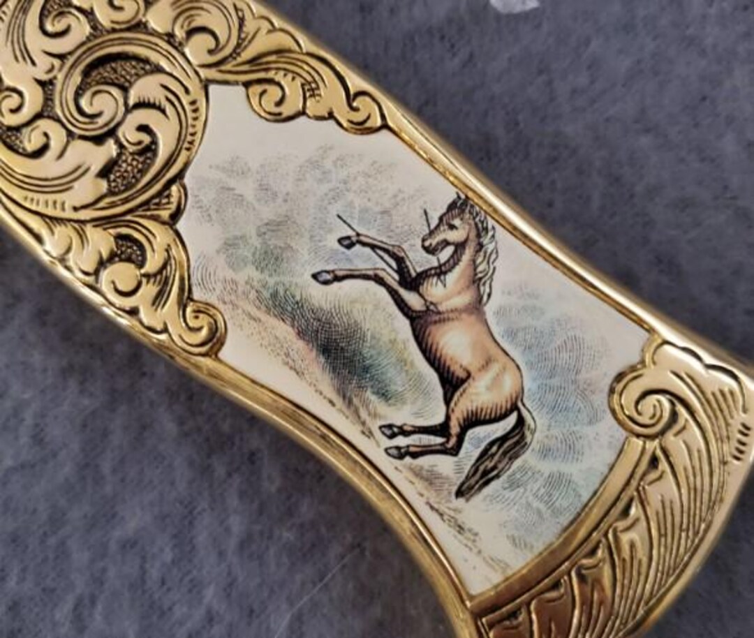 Colt Pony Logo Revolver Collectors Knife (N1446) - Etsy