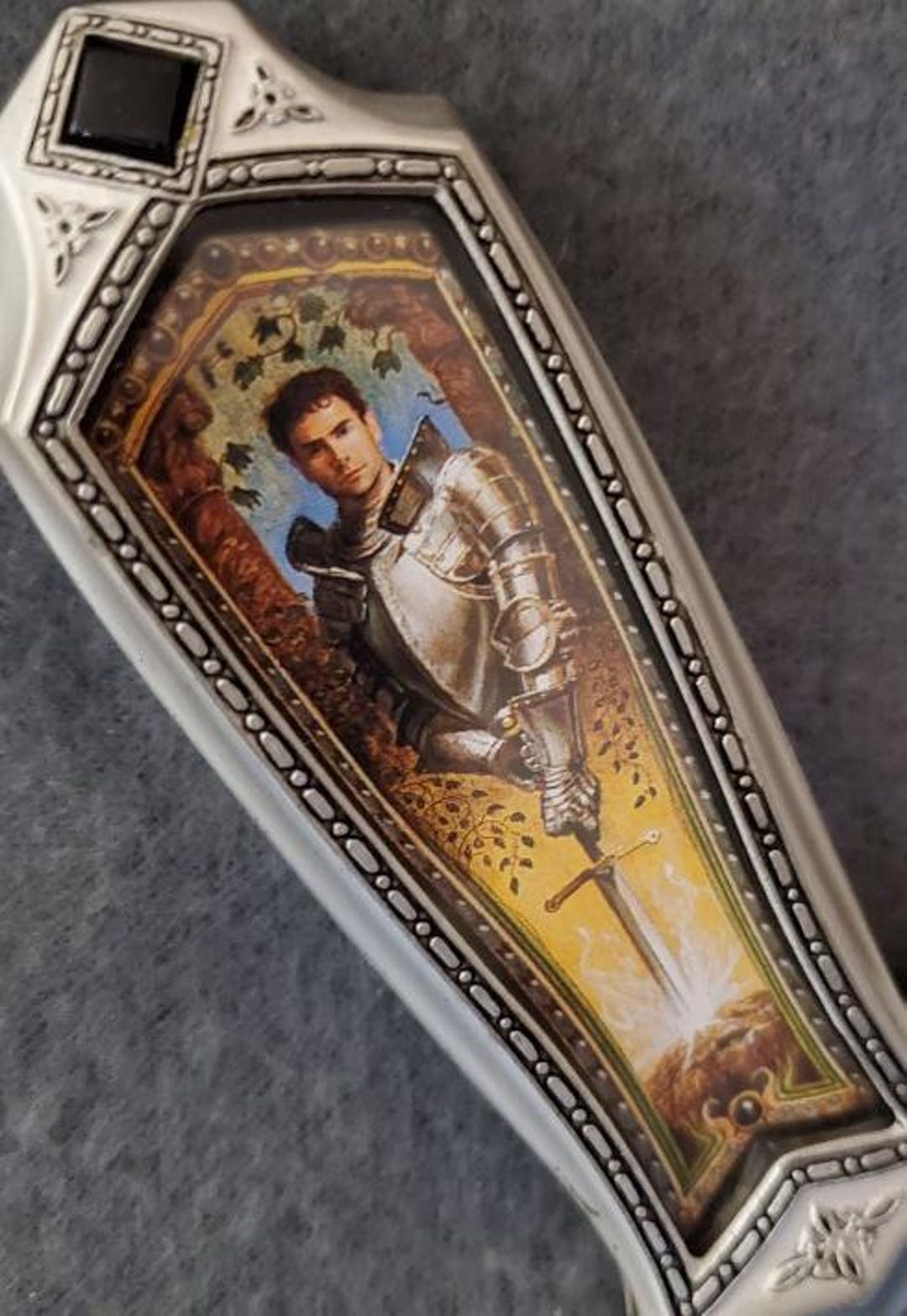 Franklin Mint - Knight of the Round Table Collectors Knife (N1480) - Etsy