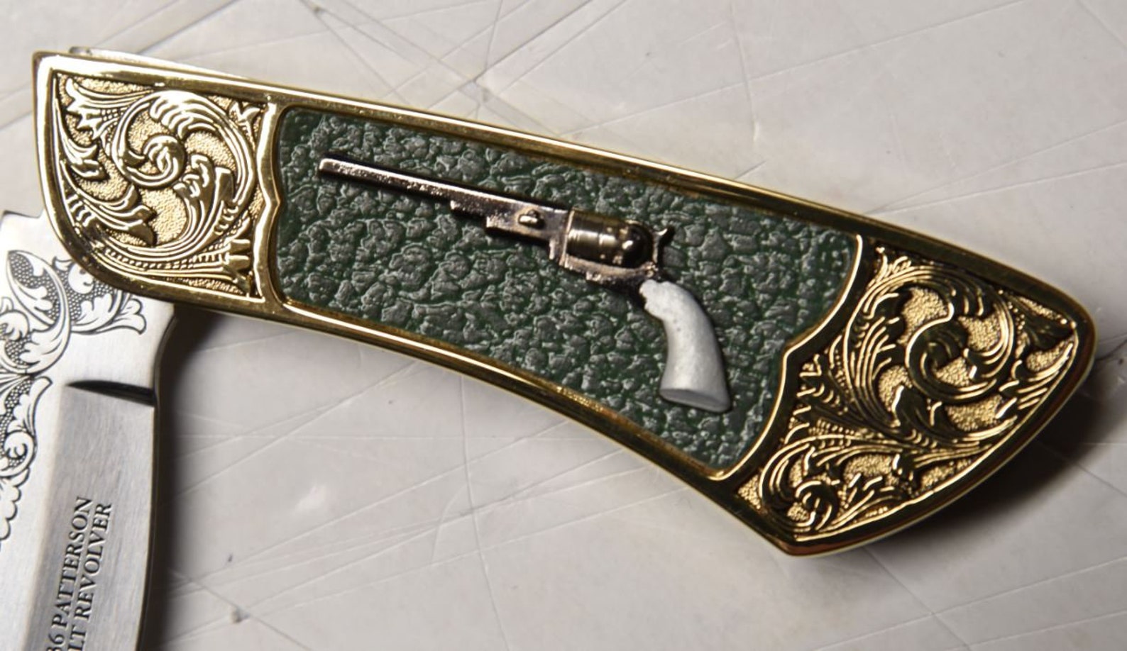 Colt 1836 Patterson Revolver Collectors Knife N0162 - Etsy