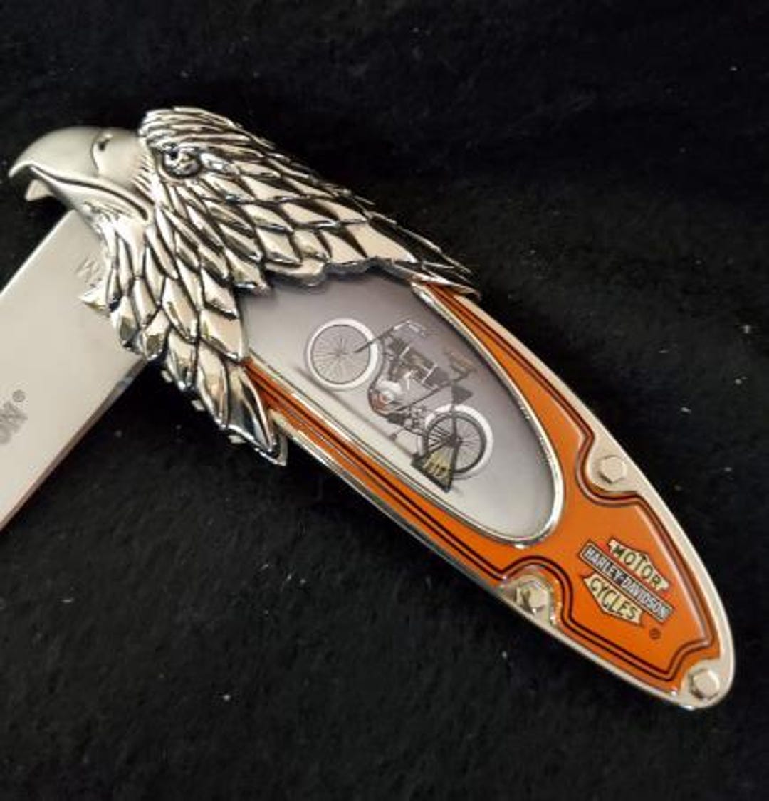 1903 the First Harley Davidson - Collector's Knife by the Franklin Mint ...