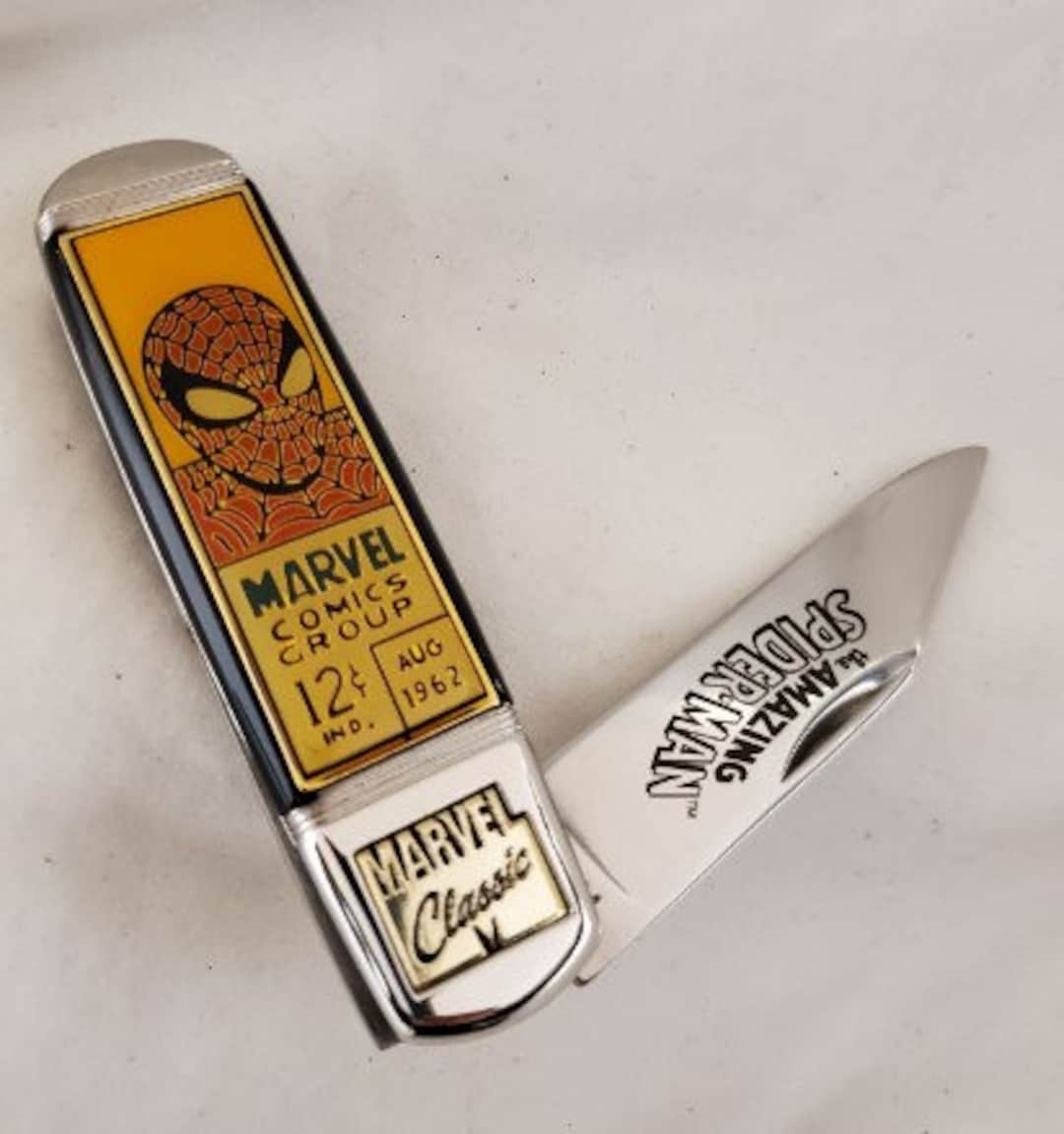 The Amazing Spider-man Collectors Pocket Knife N0873 - Etsy