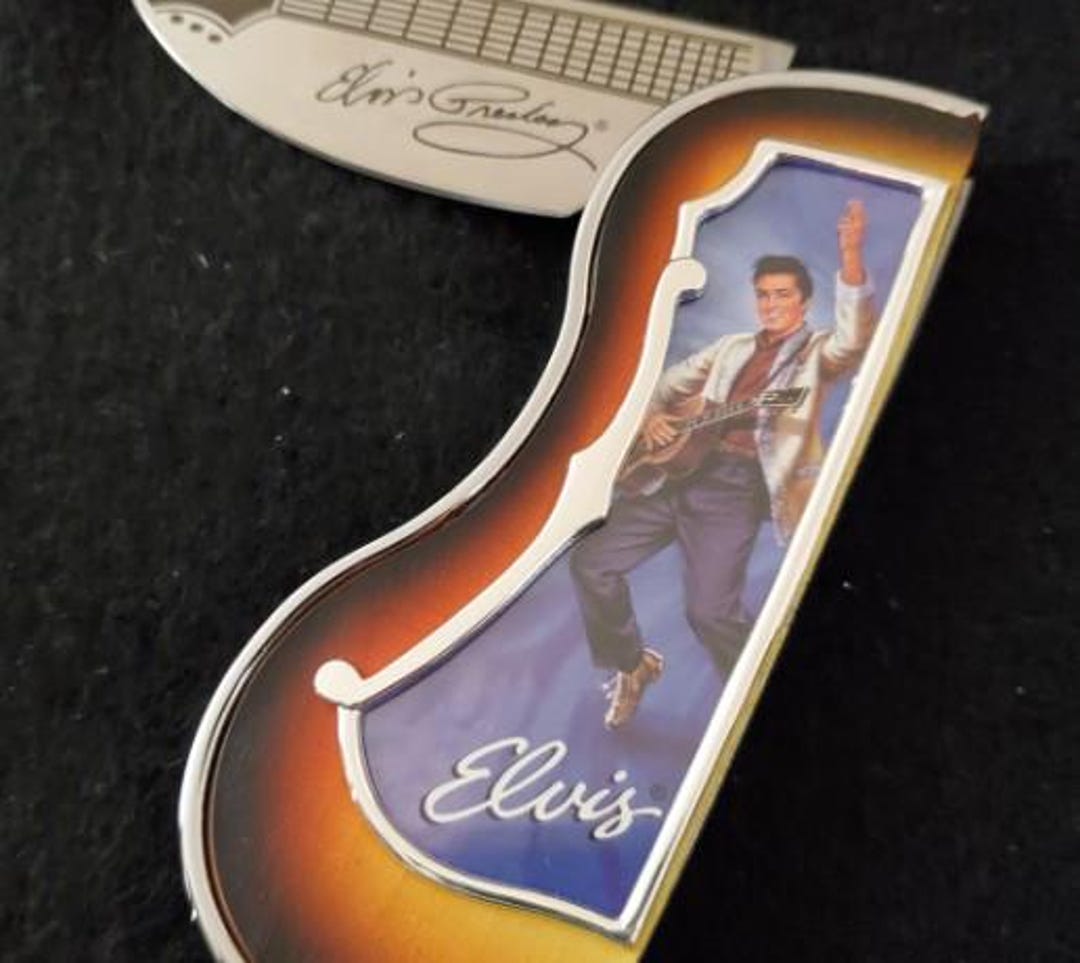 Elvis "heartbreak Hotel" Collectors Knife (N1015) - Etsy