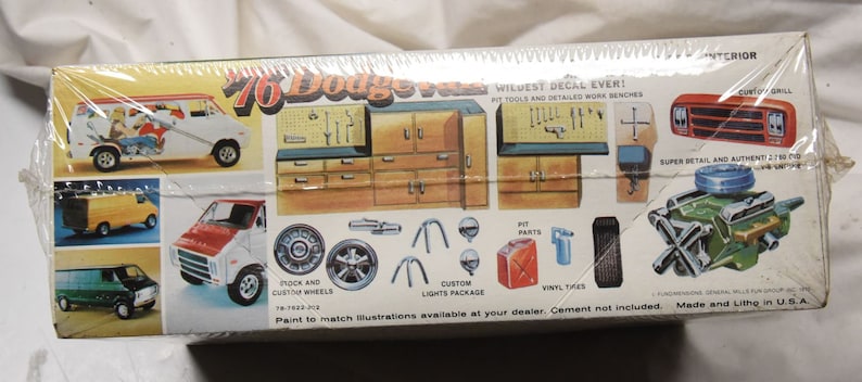 MPC Plastic Van Model Car Kit From 1975 Still Sealed - Etsy