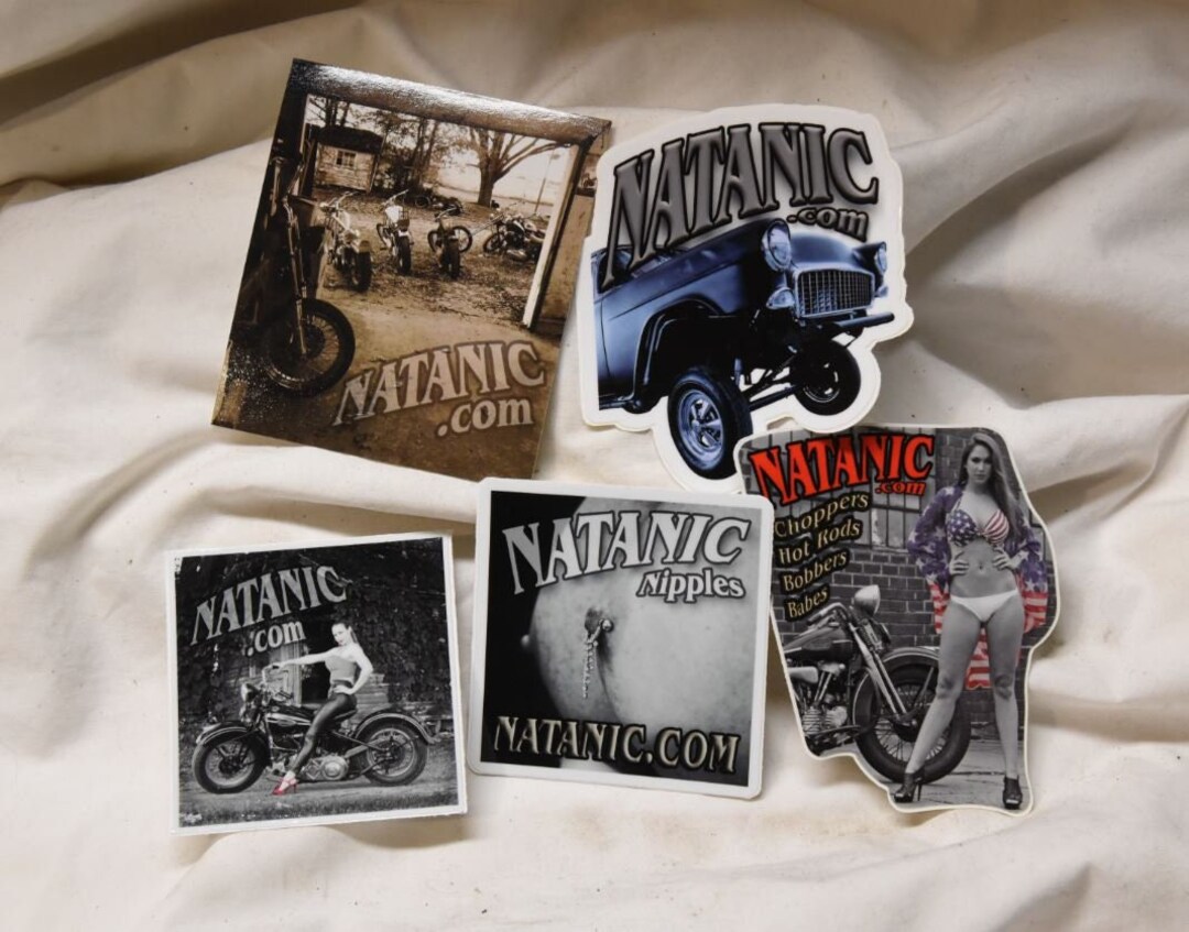 Natanic Sticker Pack #2 - ALL 5 Designs! - Etsy