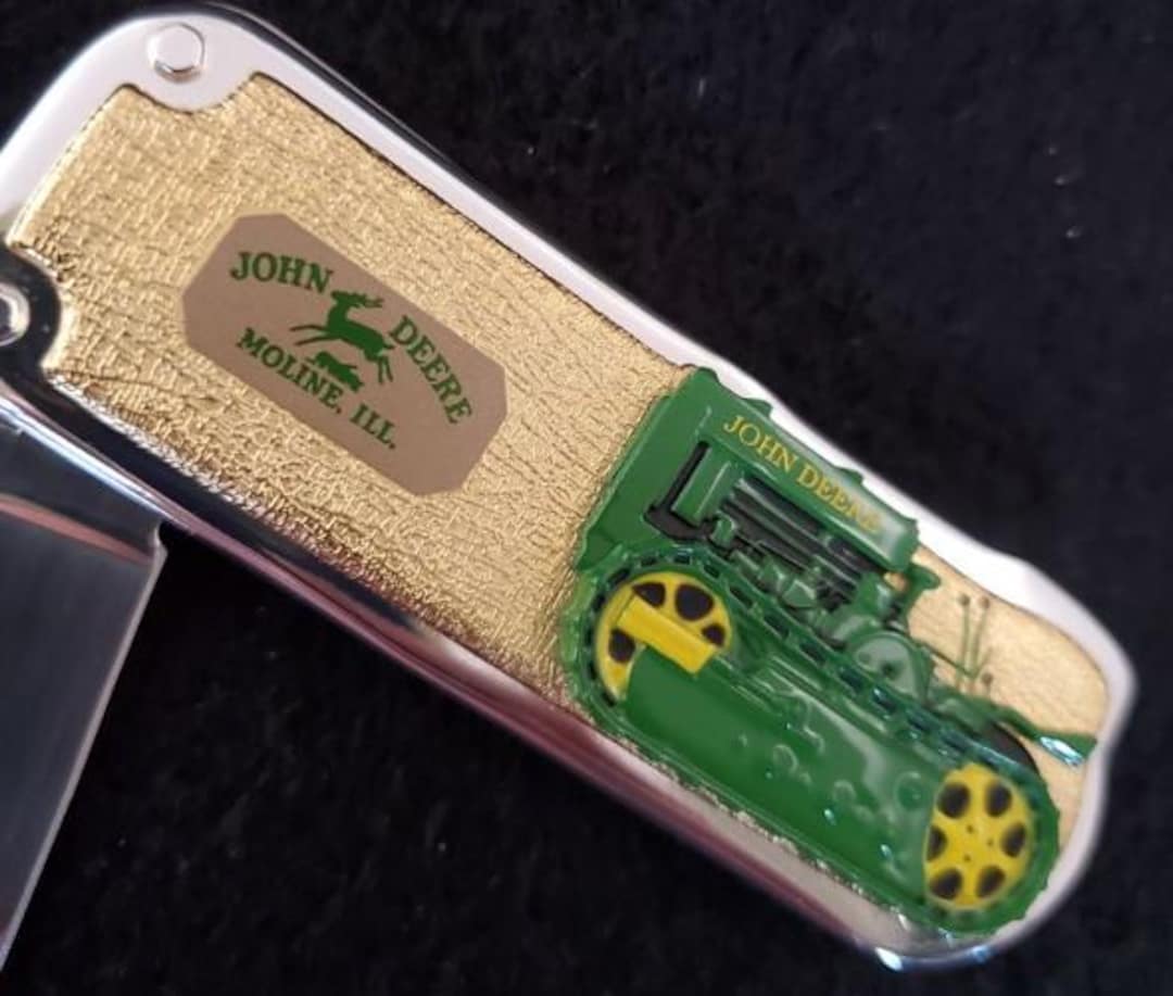 John Deere Tractor - 1943 Model BO - Collectors Pocket Knife (N1084) - Etsy