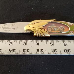 Harley-davidson 1929 74ci Collector's Knife by the Franklin Mint ...
