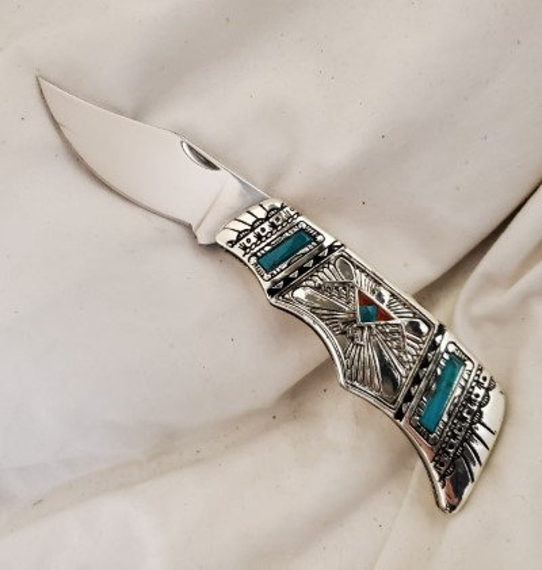 Franklin Mint - Spirit of the Thunderbird Collectors Knife (N0734) - Etsy