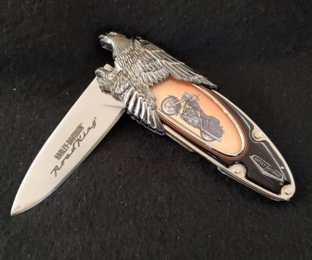 Harley-davidson Road King Collector's Knife by the Franklin Mint ...