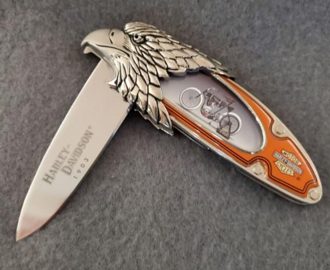 1903 the First Harley Davidson Collector's Knife by the Franklin Mint ...