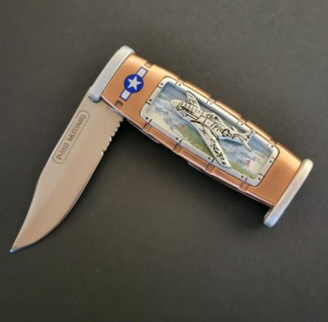 Knife Based On P51 Mustang