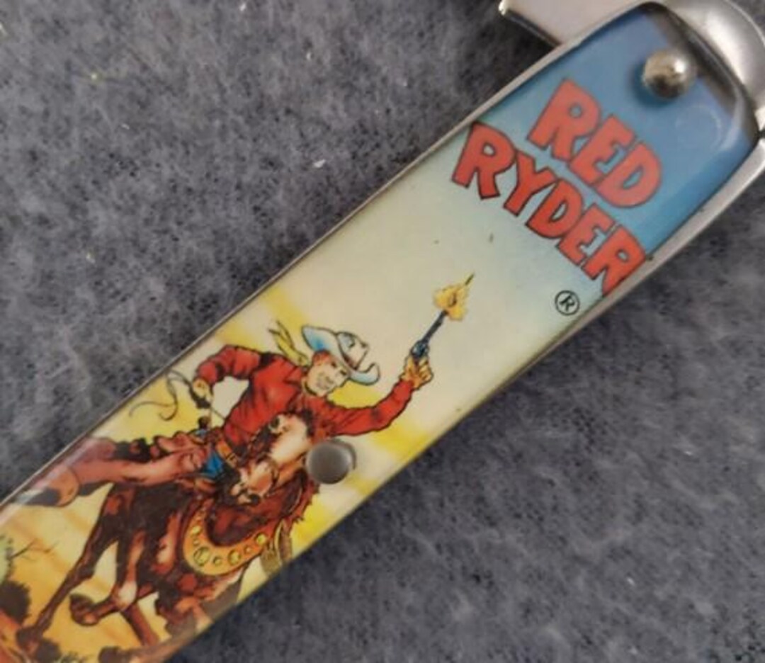 Red Ryder Western Comic Collector Knife N1495 - Etsy
