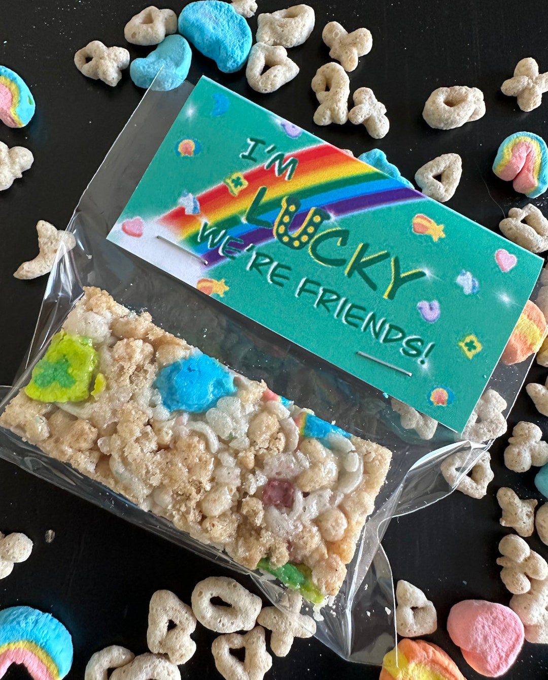 Lucky We're Friends Printable, Lucky Charms Cereal Printable, St ...