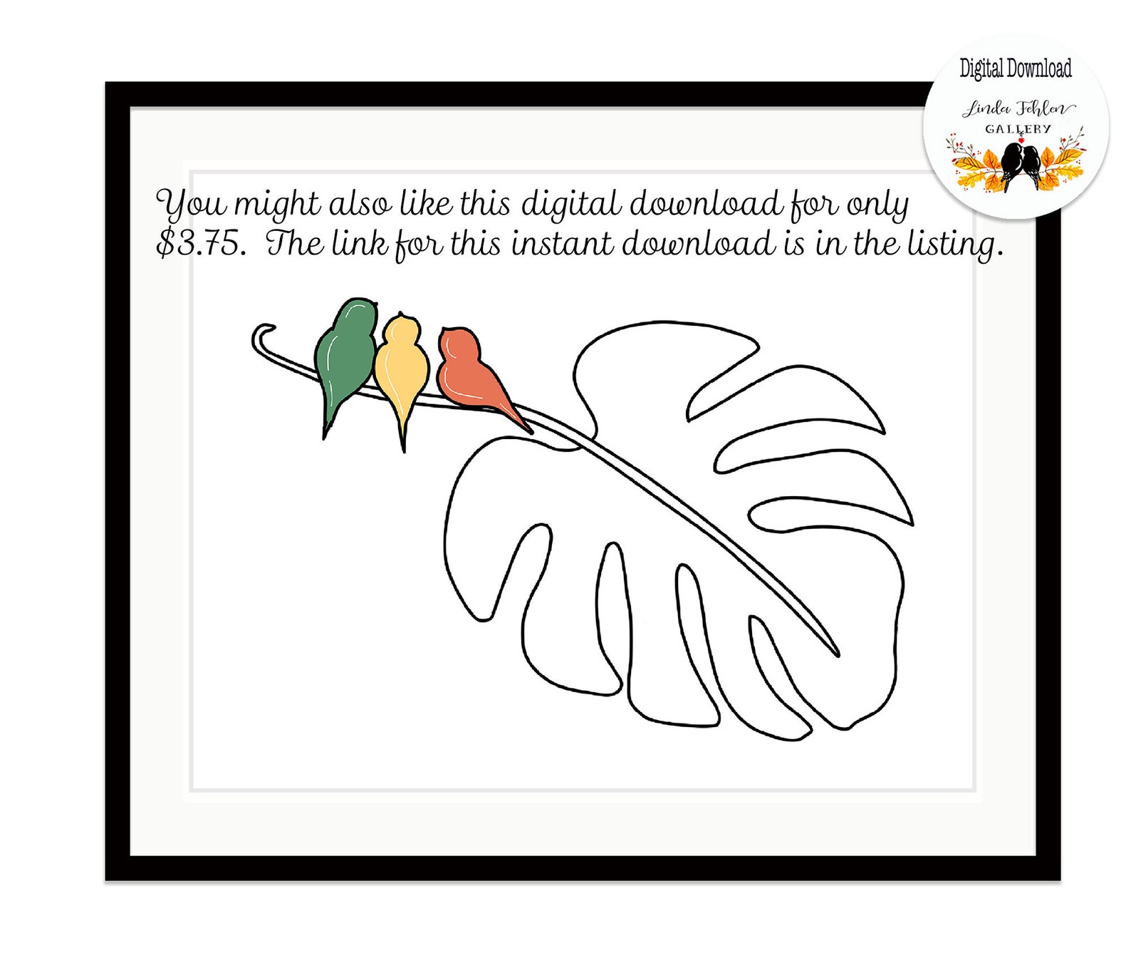 Three Little Birds Wall Art 3 Little Birds Every Little Thing | Etsy