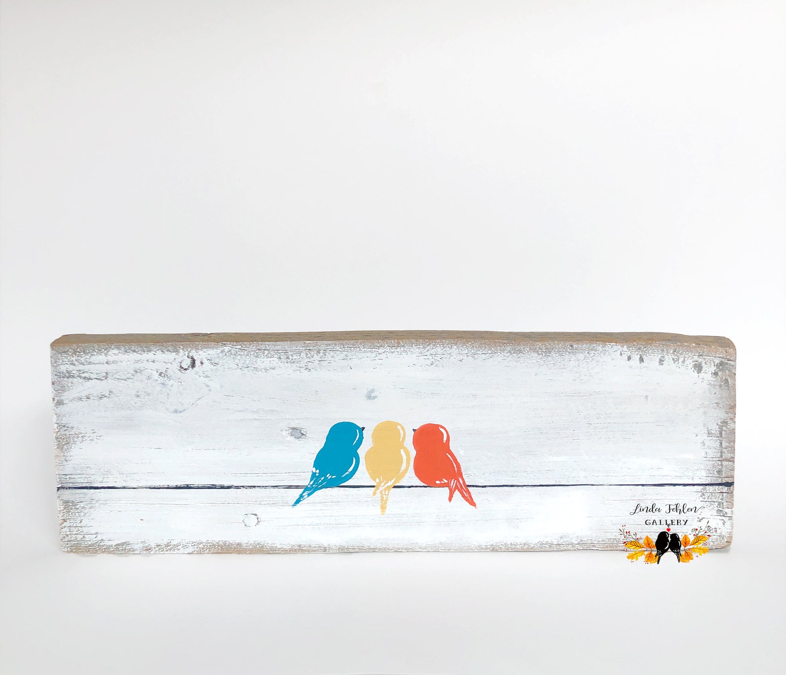 Three Little Birds Wall Art 3 Little Birds Decor for Gallery | Etsy