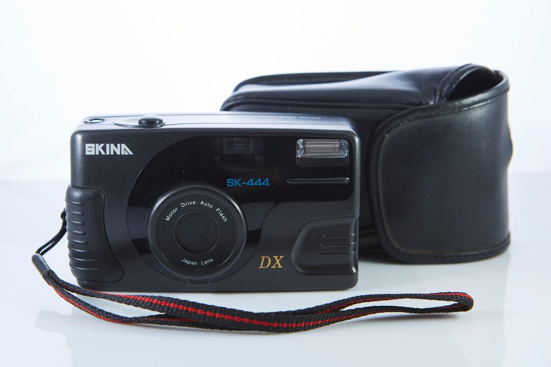 Skina SK-444 Film Camera: 35mm Point and Shoot With Case - Etsy