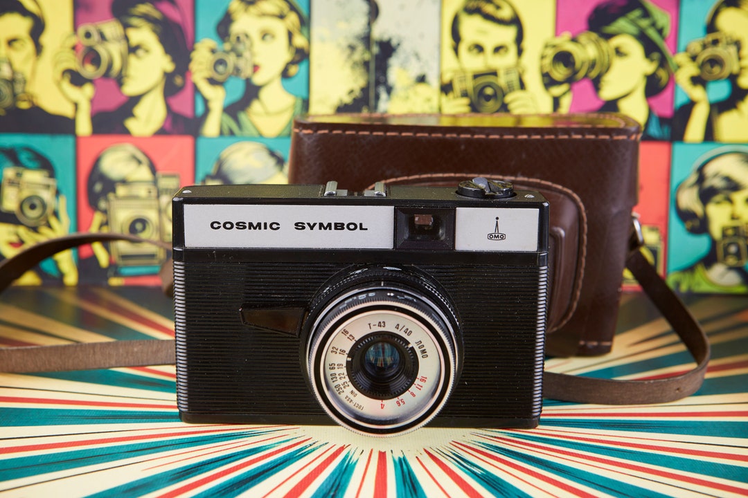 Vintage Camera Cosmic Symbol. Film Camera Smena Symbol. Smena Camera ...