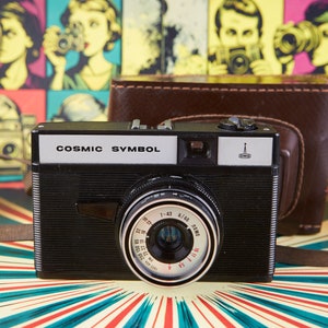 Vintage Camera Cosmic Symbol. Film Camera Smena Symbol. Smena Camera ...