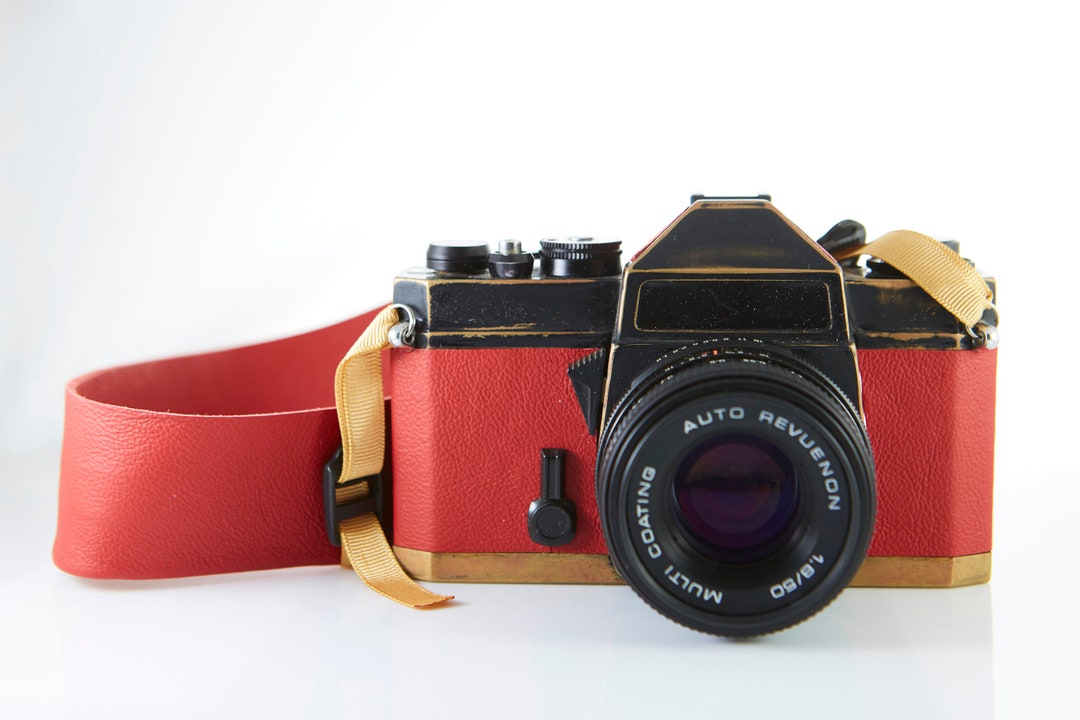Vintage Chinon CS 35mm Film Camera: Auto Revuenon 50mm Lens, Custom ...