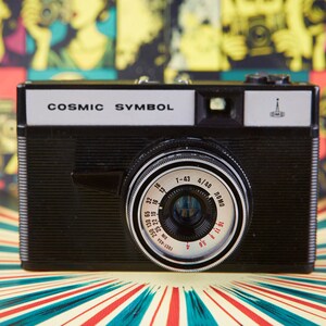 Vintage Camera Cosmic Symbol. Film Camera Smena Symbol. Smena Camera ...