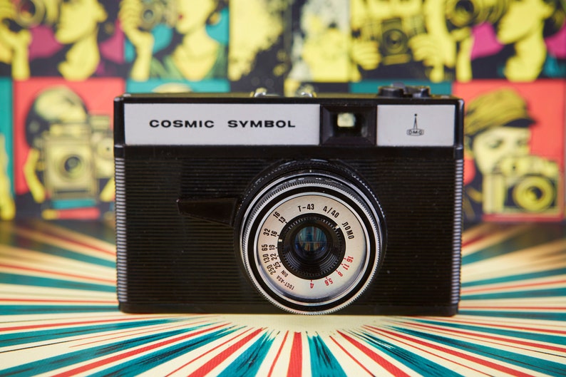 Vintage Camera Cosmic Symbol. Film Camera Smena Symbol. Smena - Etsy