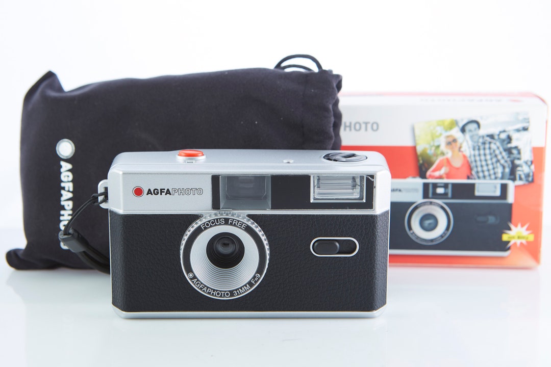 Agfa Vintage Look 35mm Film Camera With Case & Strap - Etsy