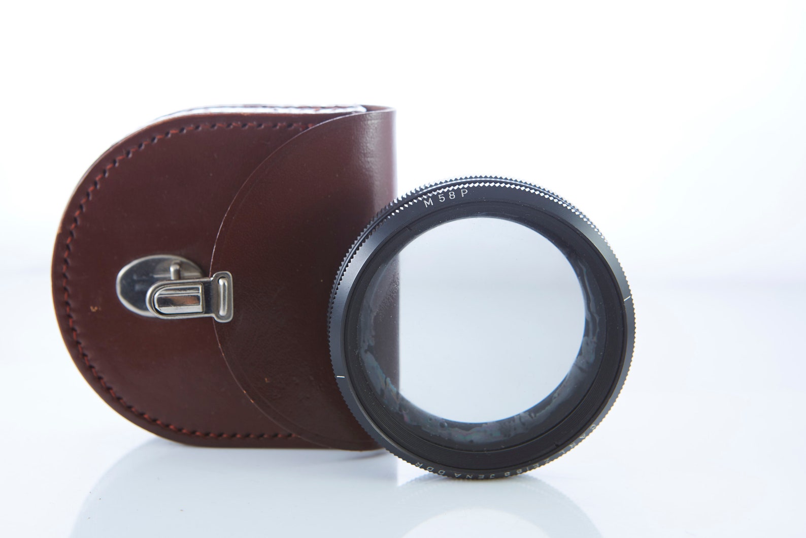 Vintage Carl Zeiss Jena Polarized Filter M58P With Leather Case - Etsy