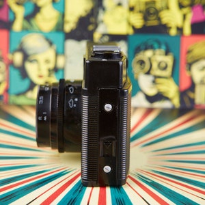 Vintage Camera Cosmic Symbol. Film Camera Smena Symbol. Smena Camera ...