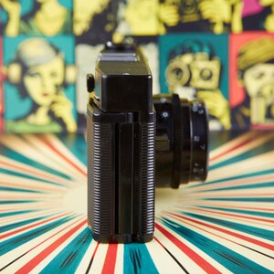 Vintage Camera Cosmic Symbol. Film Camera Smena Symbol. Smena Camera ...