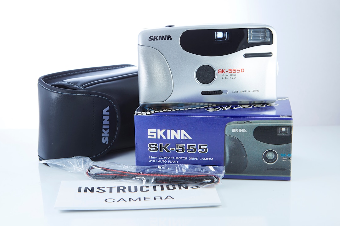 Skina SK-555D 35mm Point and Shoot Film Camera - Never Used - With Box ...