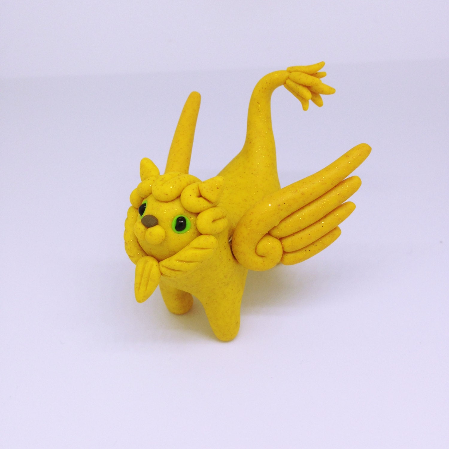 Polymer Clay Miniature sphinx Cute Figurine Fimo sphinx | Etsy