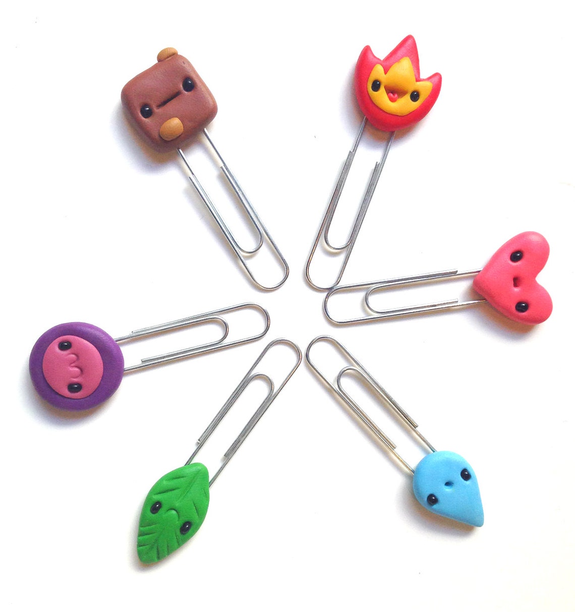 Back to School Mao's Original Kawaii Paper Clips Set - Etsy
